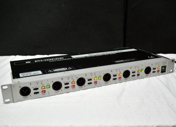 PHONIC A6200 Supreme DI High Precision 6 Channel Active Direct Box ...