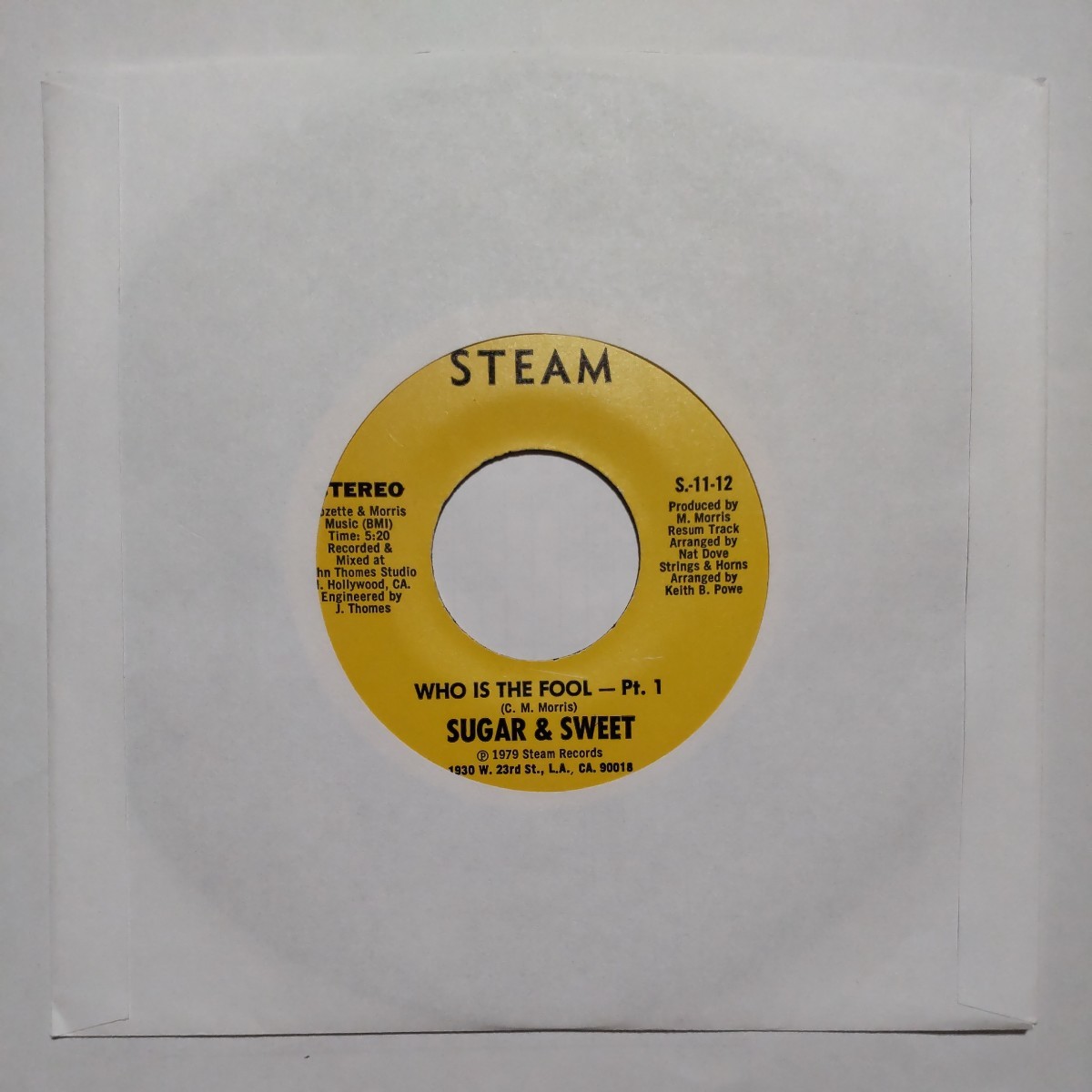 Sugar ＆ Sweet−Who Is The Fool Pt.1 ＆Pt.2 Steam 11(R&B、ソウル)｜売買されたオークション ...