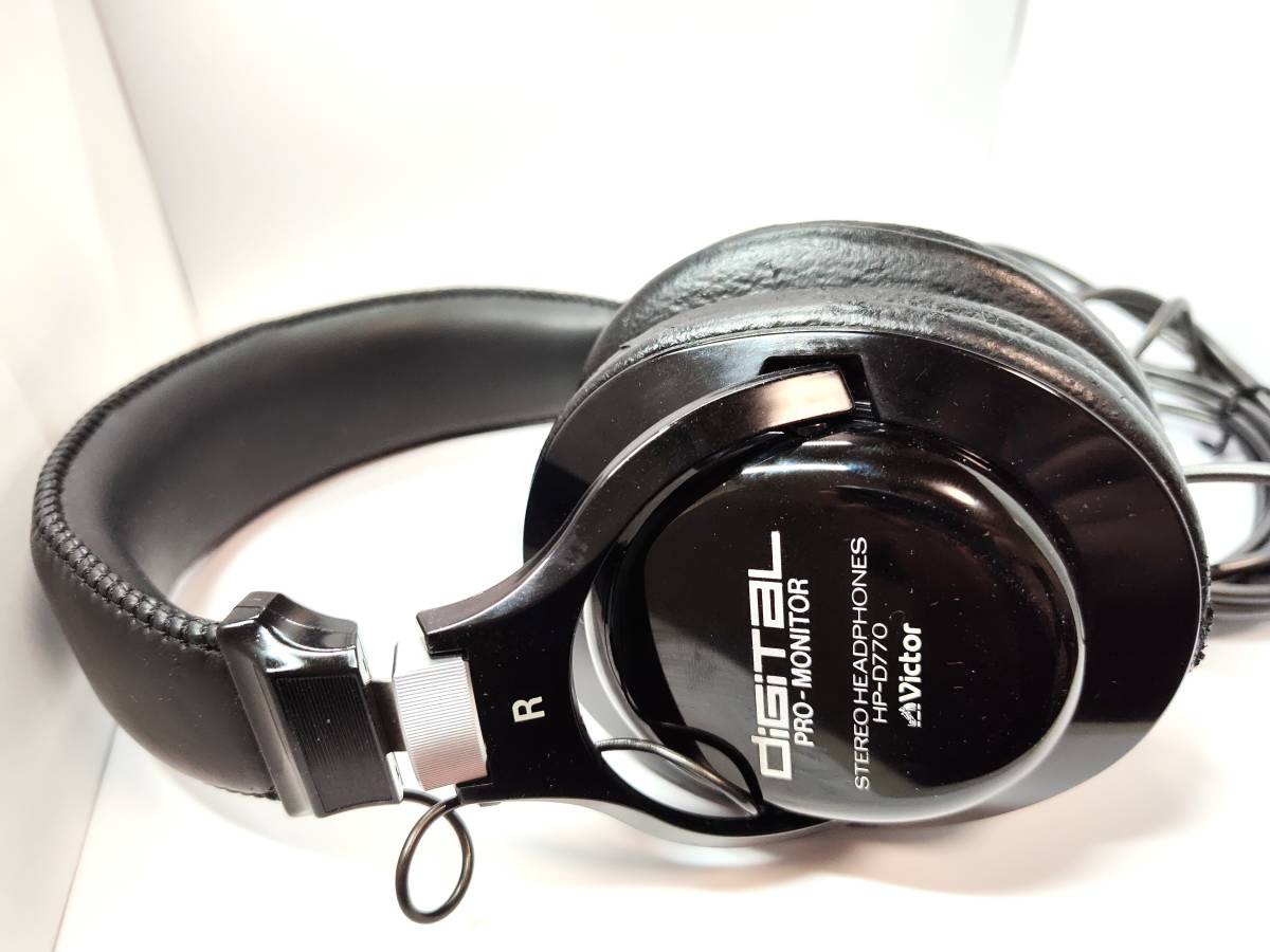 VICTOR HP-D770 DIGITAL PRO-MONITOR ステレオヘッドホン ビクター ジャンク品(ヘッドフォン)｜売買された ...