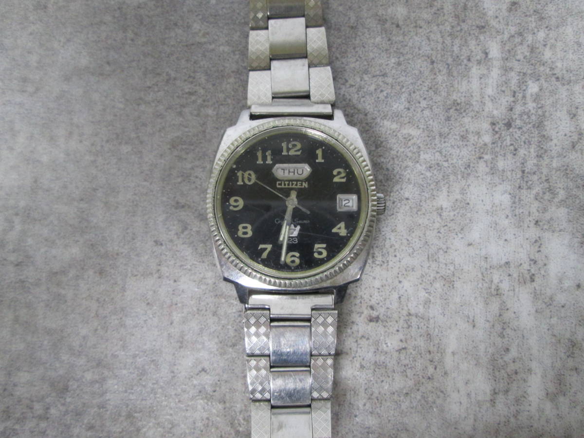0504y Y891 CITIZEN シチズン Crystal Seven OR-D-4 クリスタルセブン メンズ腕時計 不動品(その他 ...
