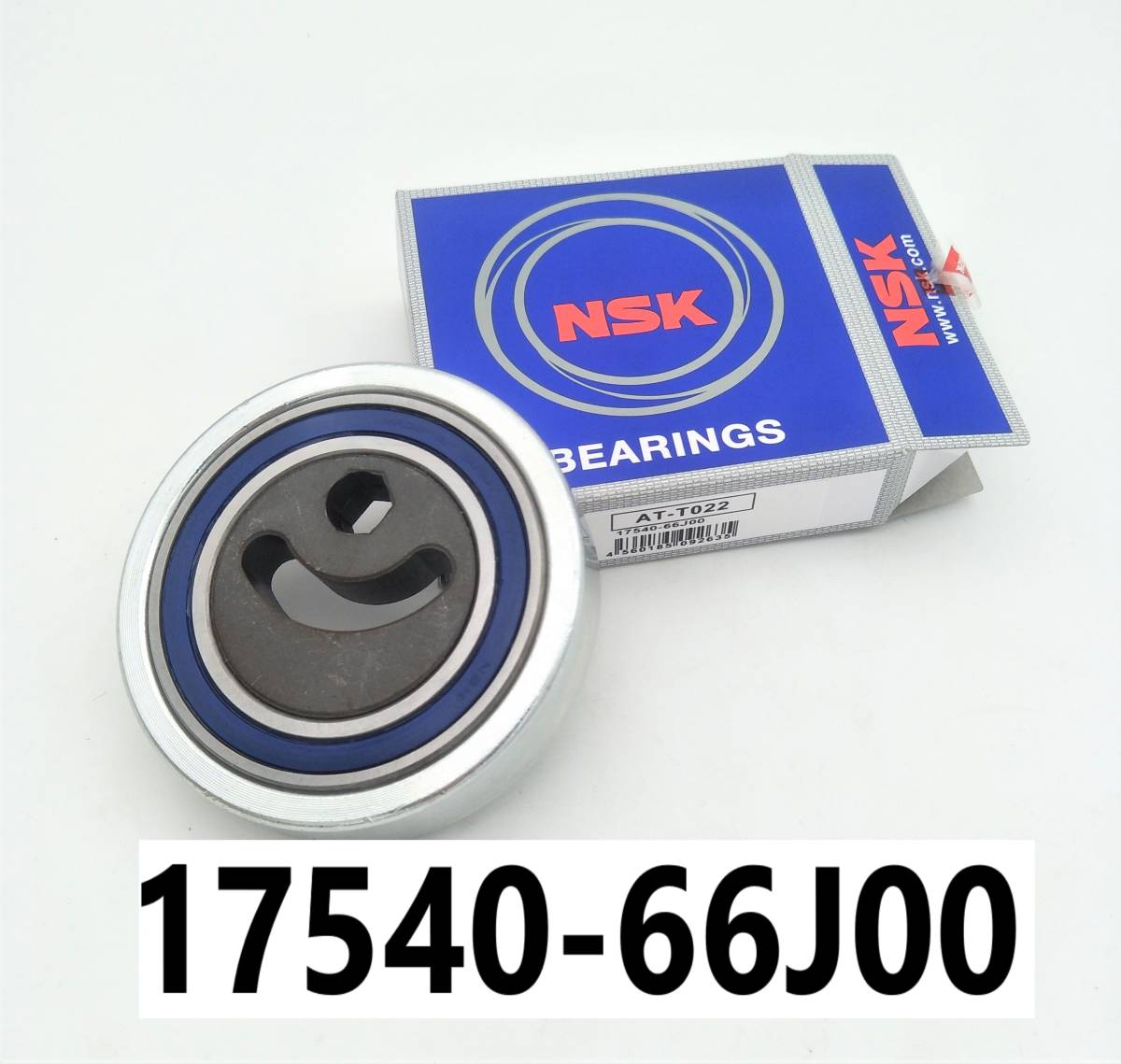 保証 17540-66J00 Vベルト テンショナー ジムニー キャリー エブリィ エスクード JB23W K6A ベアリング プーリー ...