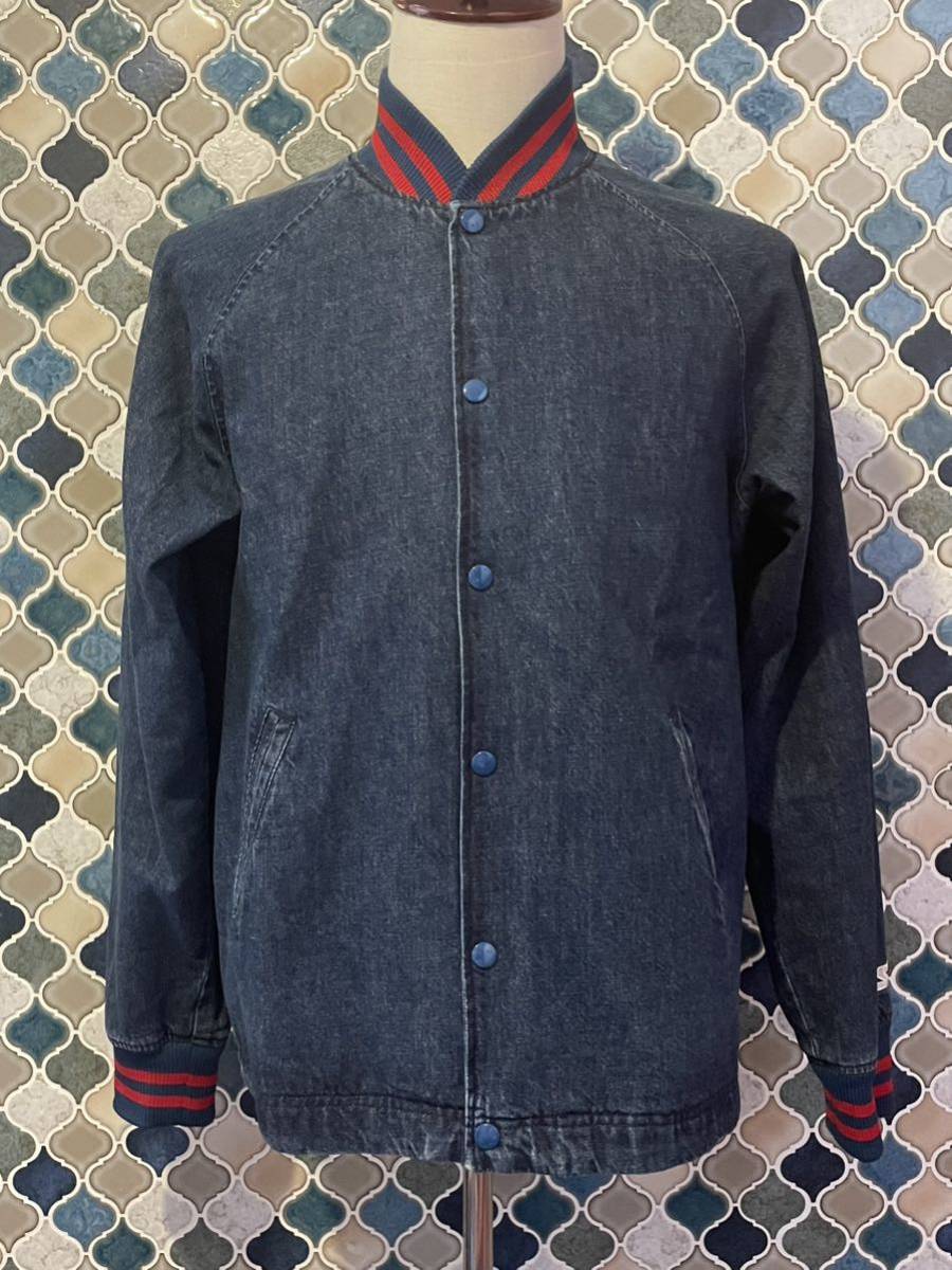 アメリカンラグシー×STARTER BLACK LABEL デニムスタジャン Lサイズ AMERICAN RAG CIE コーチジャケット ...
