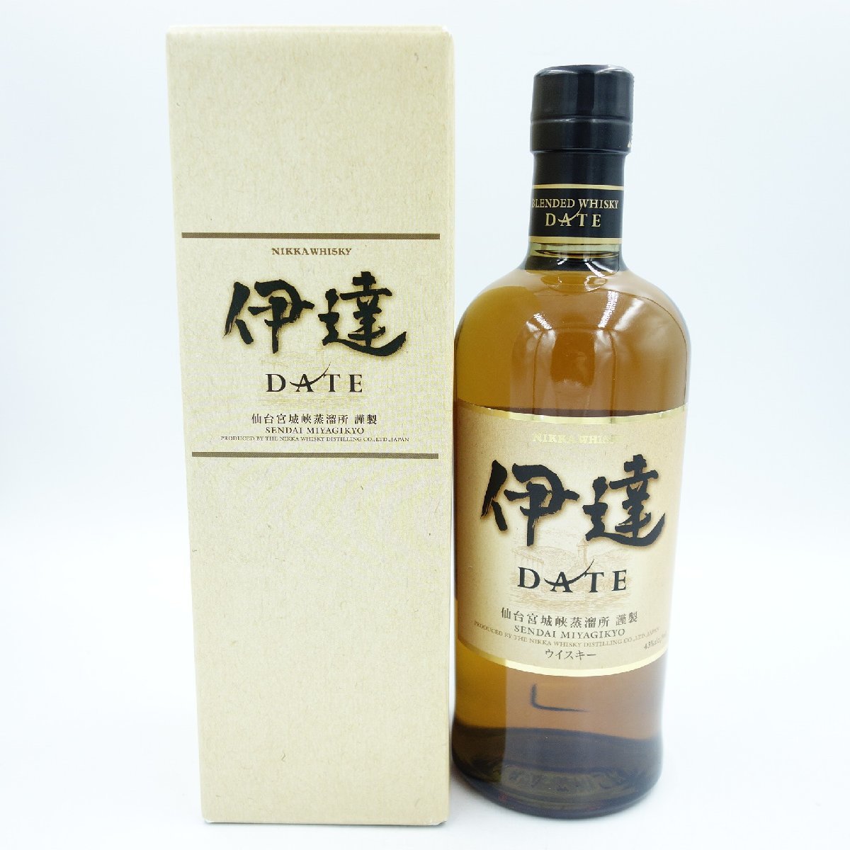 東京都限定 ニッカ 伊達 ブレンデッド ウイスキー 43度 700ml NIKKA DATE O2(日本)｜売買されたオークション情報、yahooの商品情報をアーカイブ公開 - オークファン ...