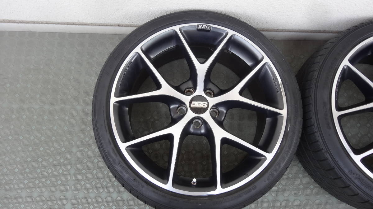 BBS SR024 18x8J +48 PCD100 5H 215/40R18 ルマンⅤ 4本 セット rays bbs lm te37 ...