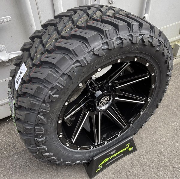 20x10J 新型ハイラックス GUN125 XF OFFROAD XF220 20インチマッドタイヤホイール ATTURO TRAIL ...