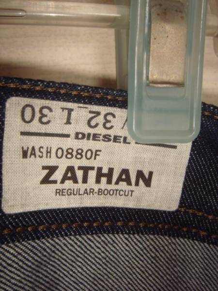 DIESEL ディーゼル ZATHAN ブーツカット ジーンズ W32 L30(W32)｜売買されたオークション情報、yahooの商品情報を ...