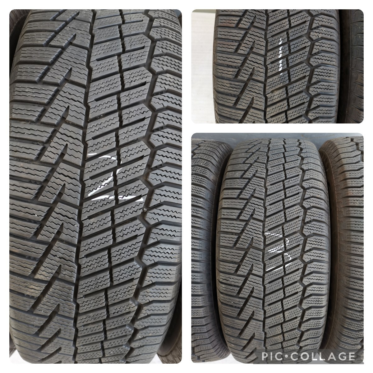 コンチネンタル NorthContact NC6 スタッドレス4本セット235/55R18 104T MAK MFF ホイール18x7.5J 5H 112 + 52 ベンツ GLA GLB ...