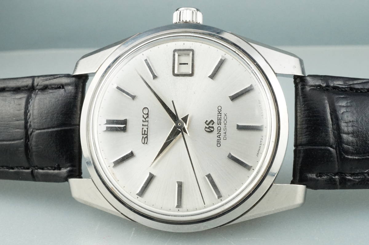 グランドセイコー セカンド 57GS 5722-9990 セルフデーター 35石 手巻き SSケース GRAND SEIKO 2ND ...
