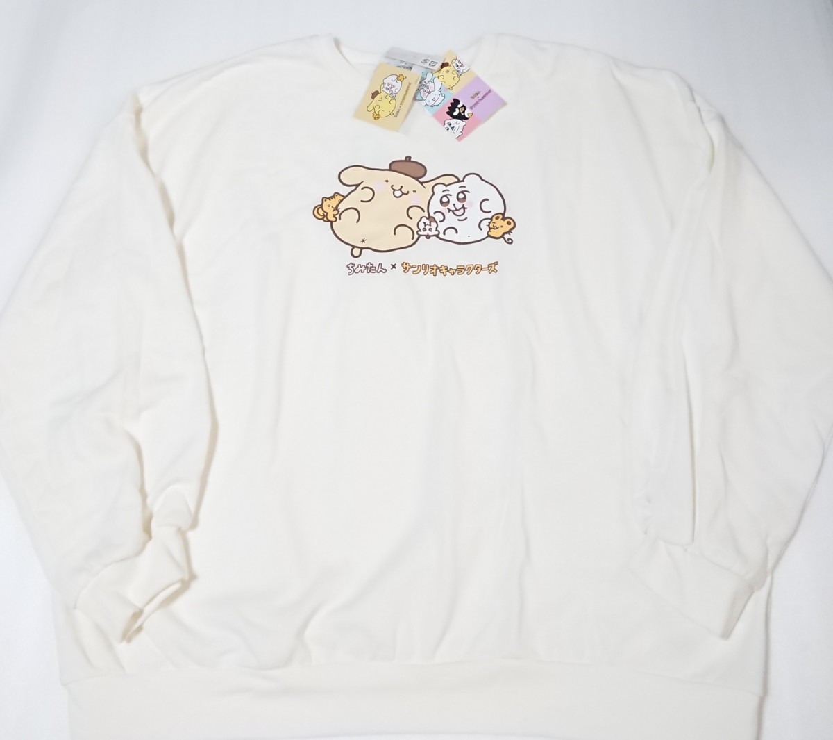 ちみたん ポムポムプリン スウェットトレーナー ステッカー付き タグ付き 3L -4L(XLサイズ以上)｜売買されたオークション情報、yahooの商品情報をアーカイブ公開 - オークファン ...