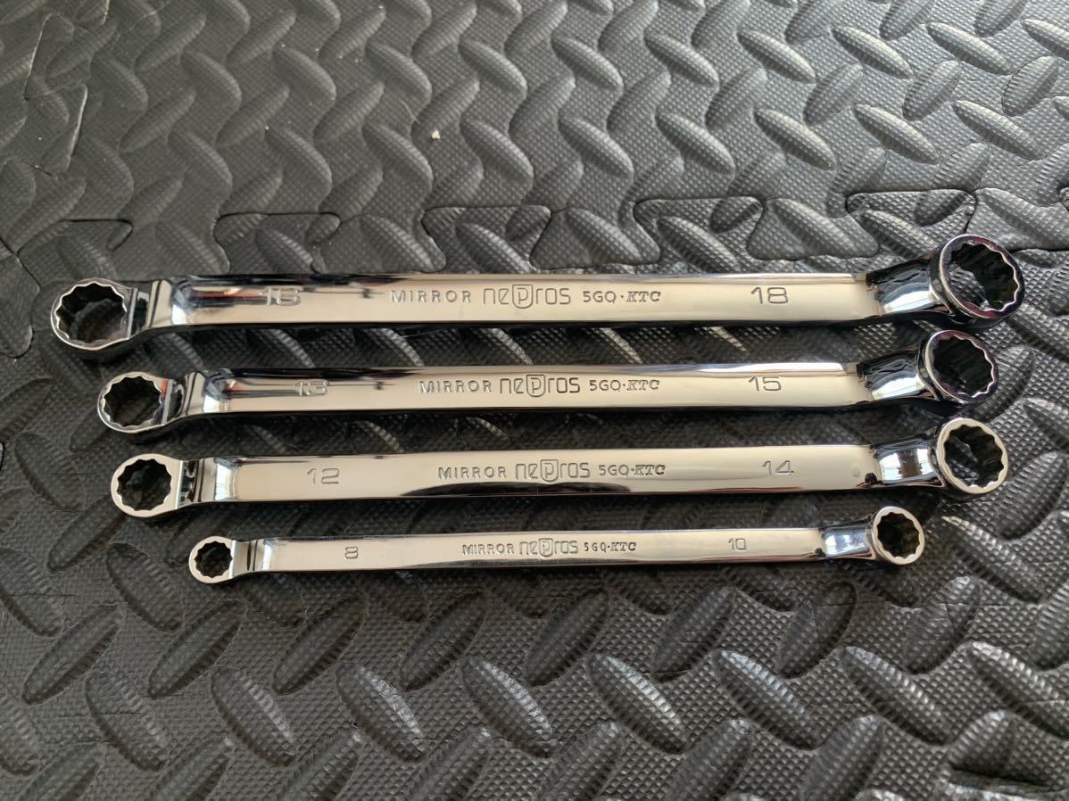 NEPROS ネプロス メガネレンチ 4本セット snap-on ktc mactools tone スナップオン(めがねレンチ)｜売買されたオークション情報、yahooの商品情報をアーカイブ ...