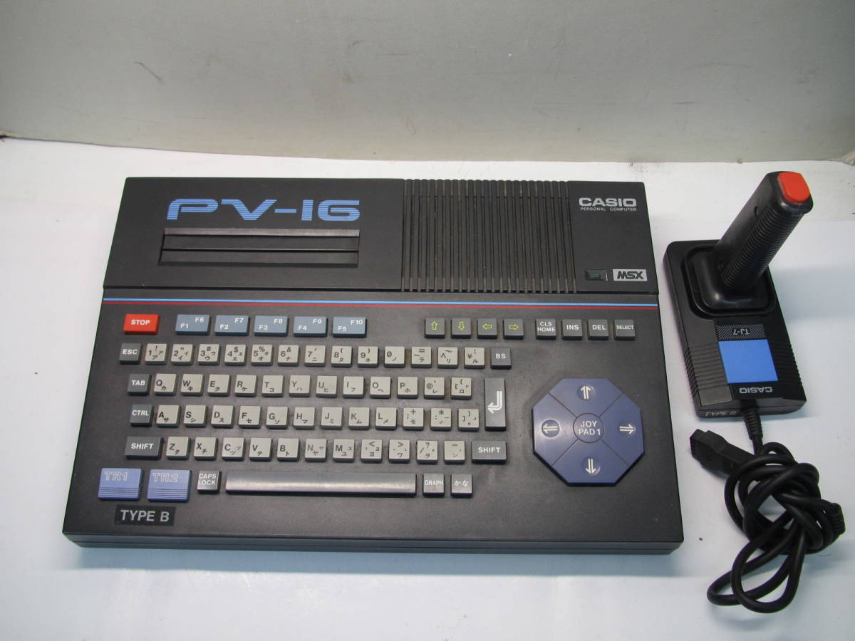 CASIO MSX PV-16BK カシオ パーソナルコンピューター ジャンク(MSX)｜売買されたオークション情報、yahooの商品情報を ...