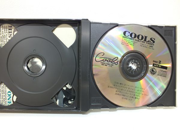 n7527kny CD COOLS HISTORY VOLUME THREE クールス ヒストリー Vol.3 Hello Good-bye KICS-88 016-230618(その他 ...