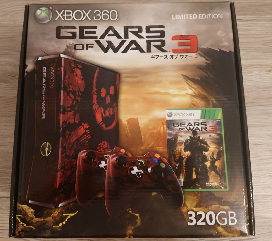 XBOX 360 GEARS OF WAR 3 LIMITED EDITION + ソフト セット(Xbox360本体)｜売買された ...