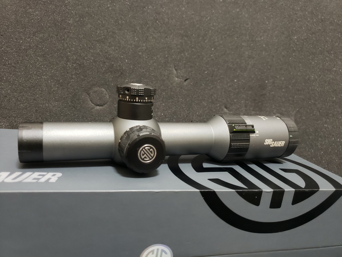 実物 Sig Sauer Tango4 1-4x24mm FFP ライフルスコープ 300BLK BCM NOVESKE GEISSELE SC GHK WA VFC PTW トレポン 東京 ...