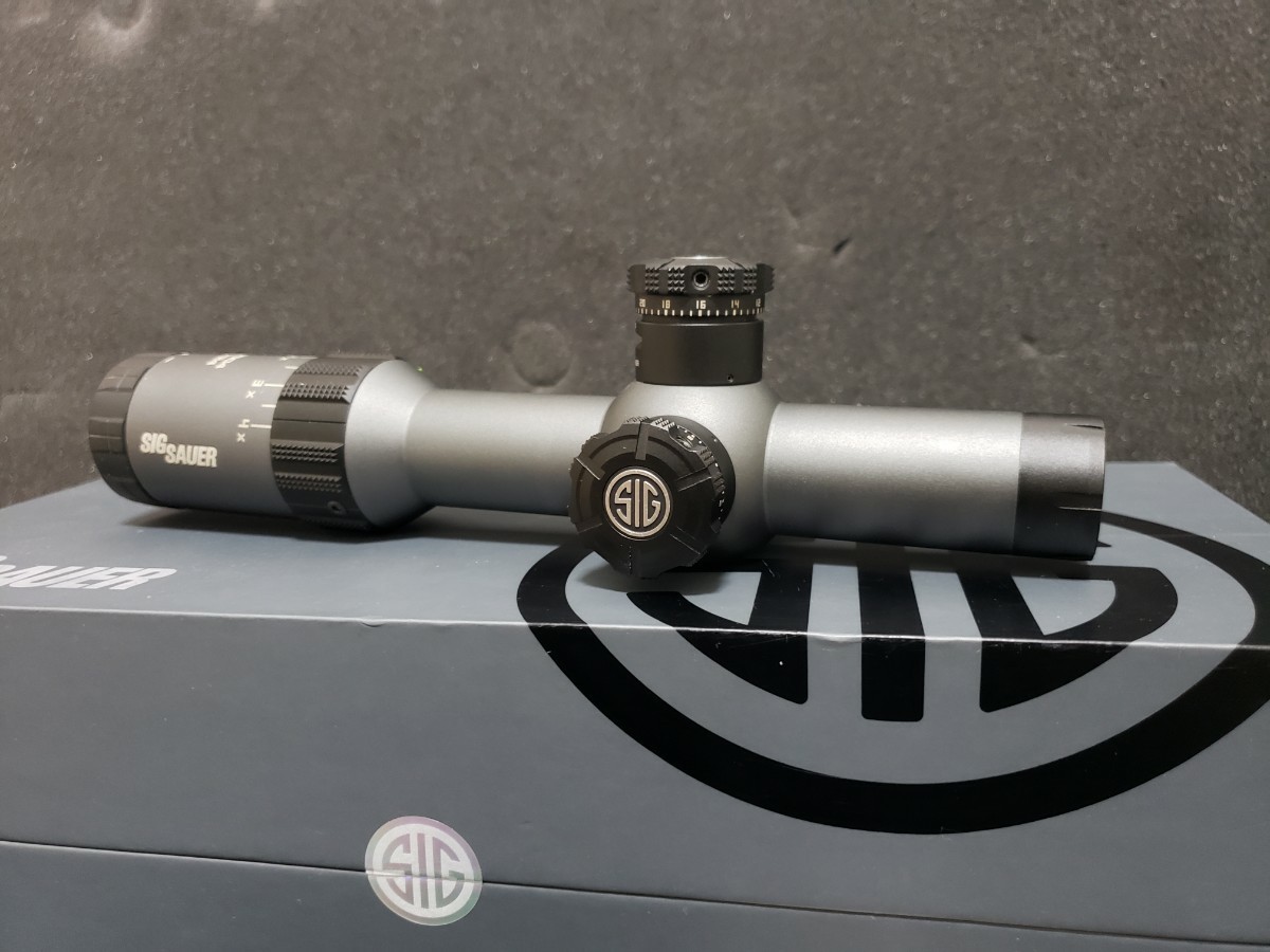 実物 Sig Sauer Tango4 1-4x24mm FFP ライフルスコープ 300BLK BCM NOVESKE GEISSELE SC GHK WA VFC PTW トレポン 東京 ...