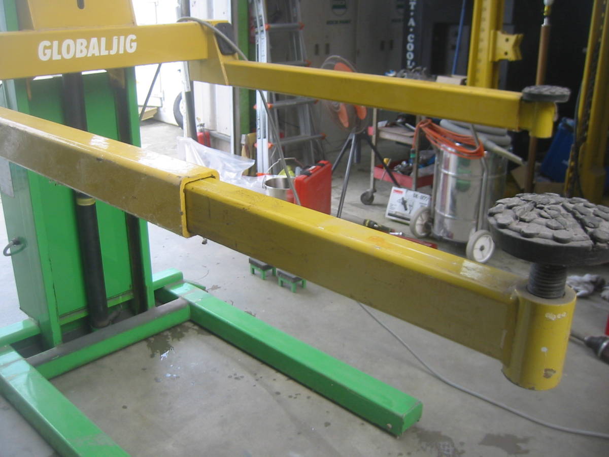 GLOBALJIG グローバルジグ フレーム修正機 リフト フォークリフト 簡易リフト 板金塗装 整備工場 スピーディー(工具)｜売買された ...
