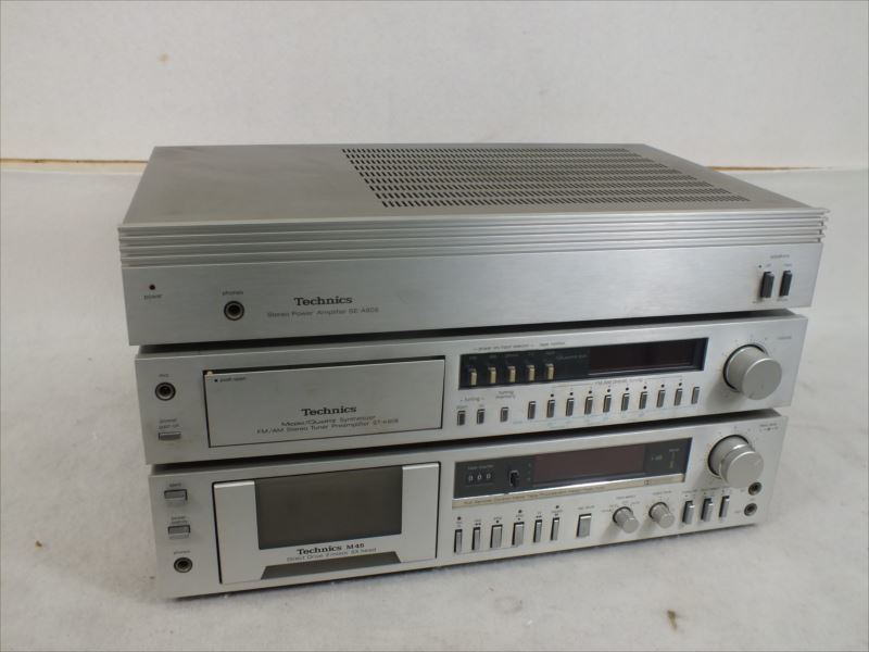 Technics テクニクス SE-A808 ST-K808 RS-M45 オーディオセット 現状品 230611H2266(オーディオ機器)｜売買されたオークション情報、yahooの商品情報 ...