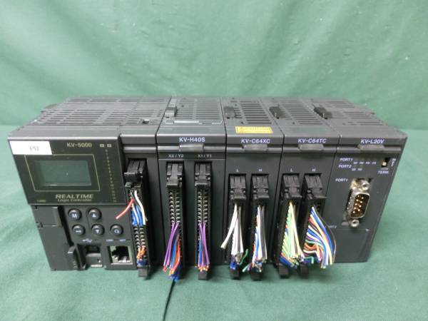 KEYENCE KV-5000 CPUユニット他 シーケンサ PLC キーエンス(電材、配電用品)｜売買されたオークション情報、yahooの ...