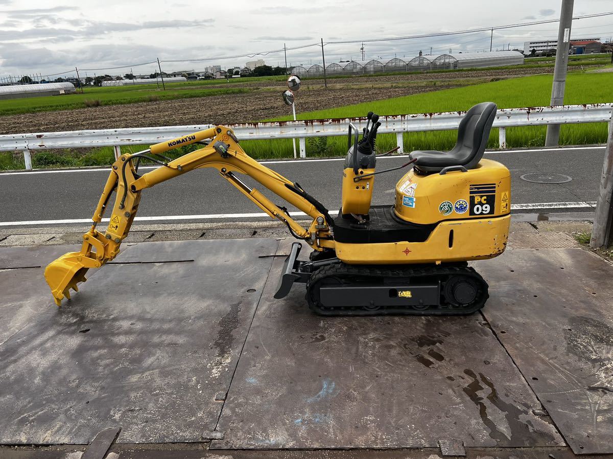 コマツユンボPC09-1Cブレーカー配管チゼル付き倍速374時間1トンクラスミニ油圧ショベル下取り可能 即使用可能(建設機械、重機)｜売買されたオークション情報、yahooの商品情報を ...