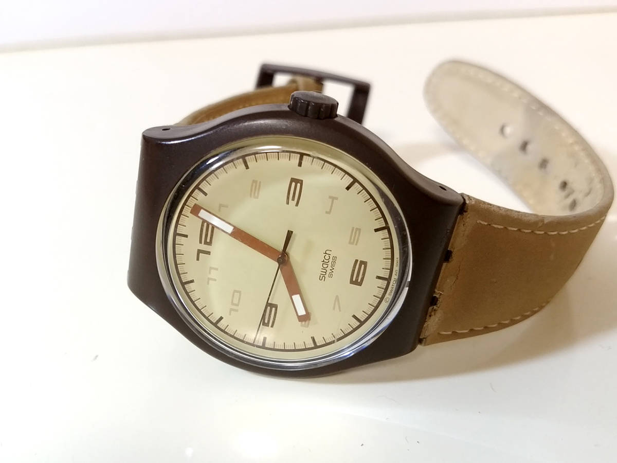 稼働中 / ジャンク Swatch AG 2001 Quartz Wrist Watch スウォッチ クオーツ 腕時計(その他)｜売買された ...