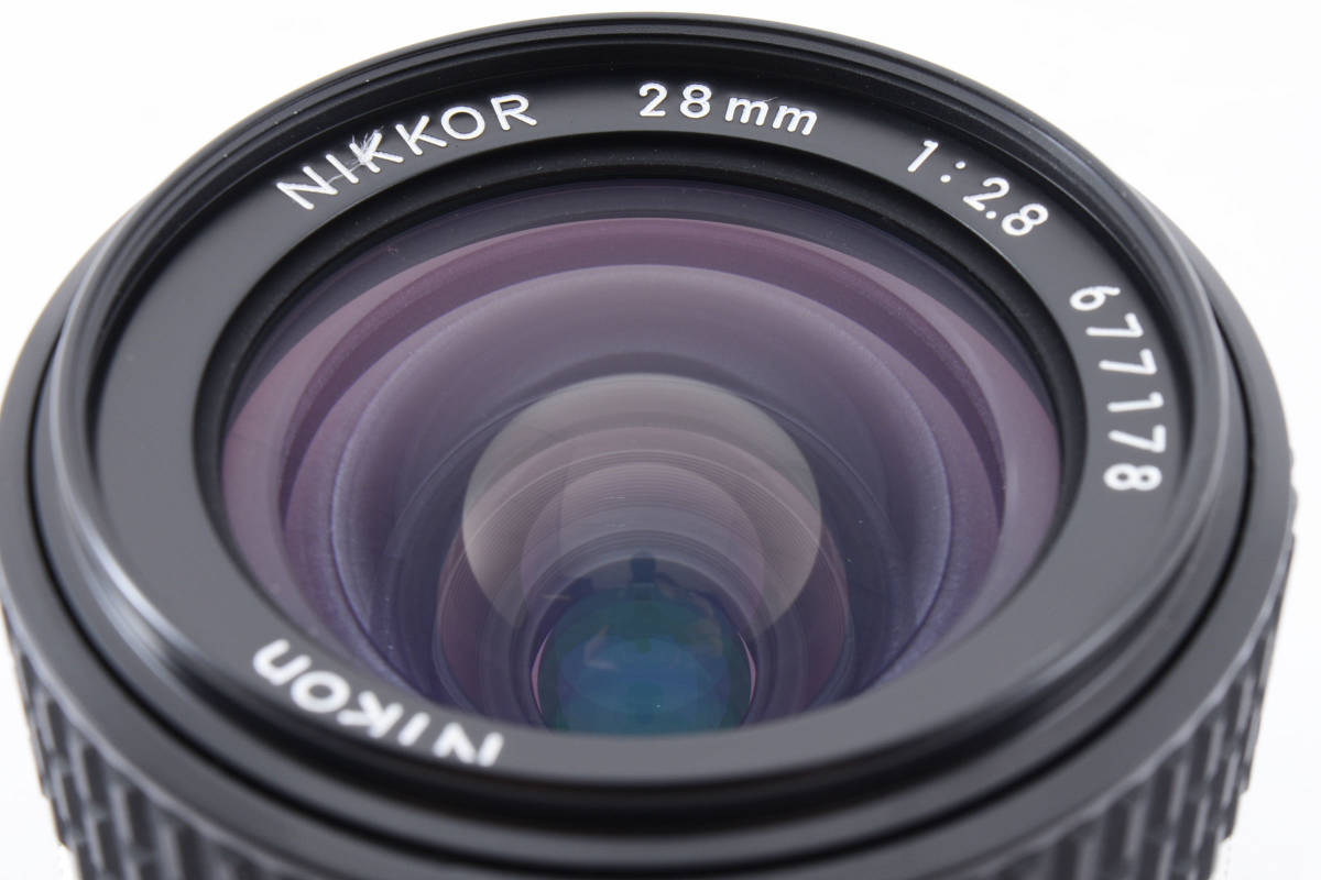 超極上 ニコン NIKON Ai-S NIKKOR 28mm F2.8 完動 #16659(ニコン)｜売買されたオークション情報、yahooの ...