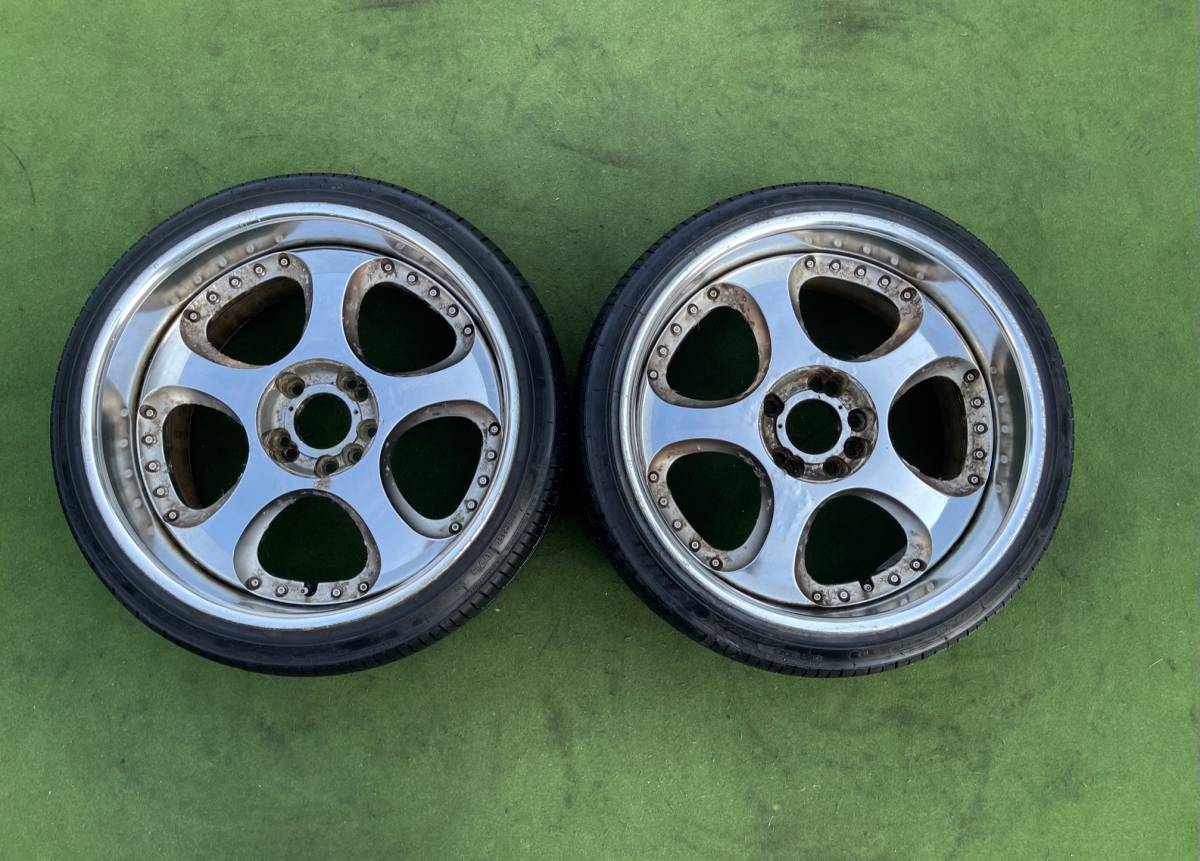 stich evolution シュティッヒ HOT EVO 18R 深リム 18x10J +20 /PCD:114.3/5穴 2本セット ...