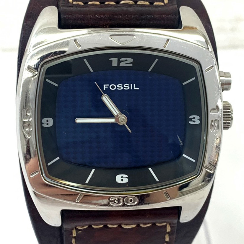 FOSSIL フォッシル 腕時計 ウォッチ クオーツ アナログ AM3695 レザー おしゃれ 電池交換済み み(フォッシル)｜売買された ...
