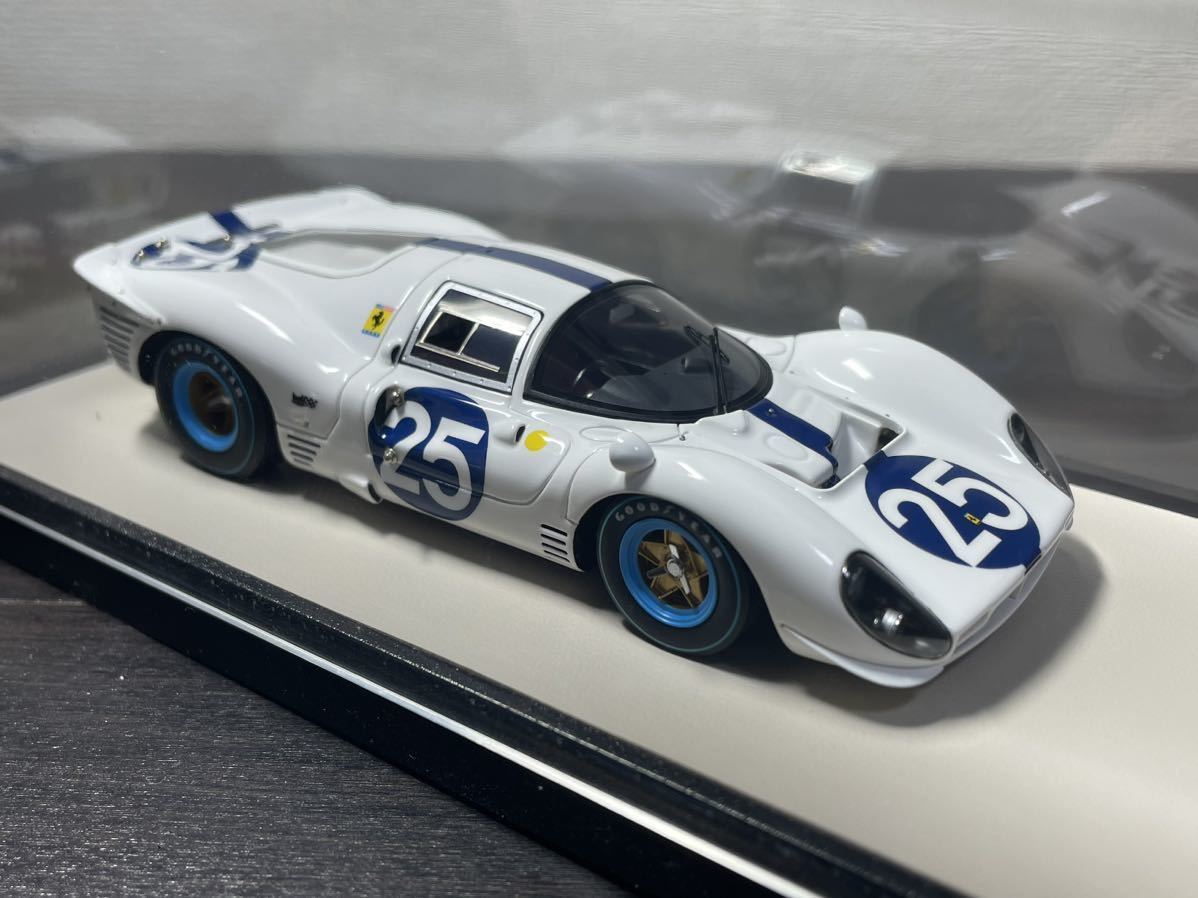 1/43 Make Up Ferrari 412P N.A.R.T. #0844 No.25 LE MANS Practice 24h ...