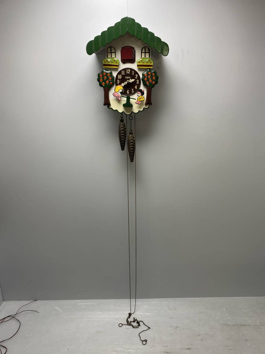 Kiddy 掛け時計 鳩時計 昭和 レトロ 女の子 男の子 ビンテージ /現状品/動作未確認ジャンク(その他)｜売買されたオークション情報、yahooの商品情報をアーカイブ公開 ...