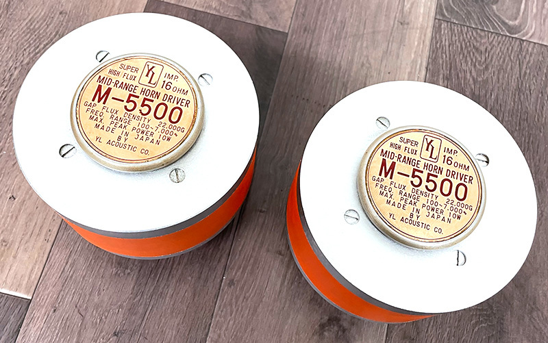 YL音響 M-5500 中低域用 ドライバーユニット 2台ペア(その他)｜売買されたオークション情報、yahooの商品情報をアーカイブ公開 ...