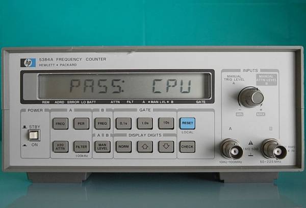 HP 5384A 小型軽量 周波数カウンタ Frequency Counter 取説付(アマチュア無線)｜売買されたオークション情報 ...