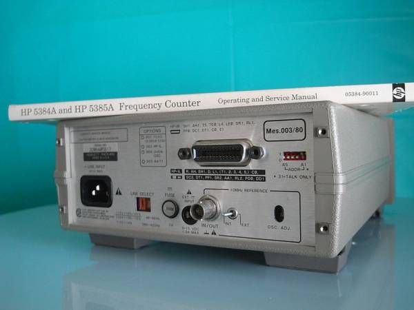 HP 5384A 小型軽量 周波数カウンタ Frequency Counter 取説付(アマチュア無線)｜売買されたオークション情報 ...