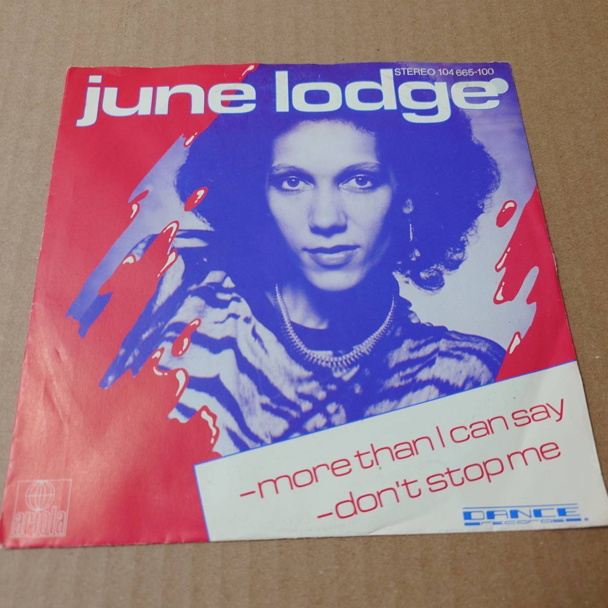 June Lodge - More Than I Can Say / Don't Stop Me // Ariola 7inch / Lovers / JC(レゲエ)｜売買されたオークション ...