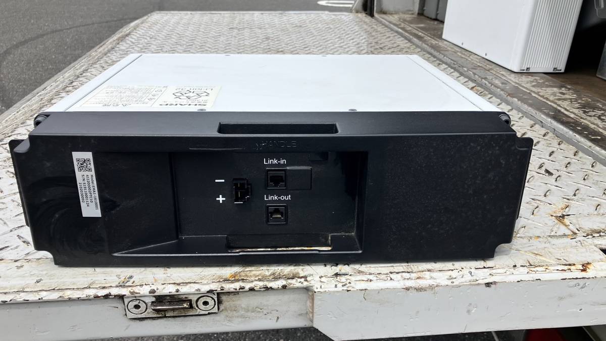 1H0830-1.2.3 SHARP シャープ 蓄電池モジュール JH-AB07 3台セット ジャンク(ソーラーパネル、太陽電池)｜売買された ...