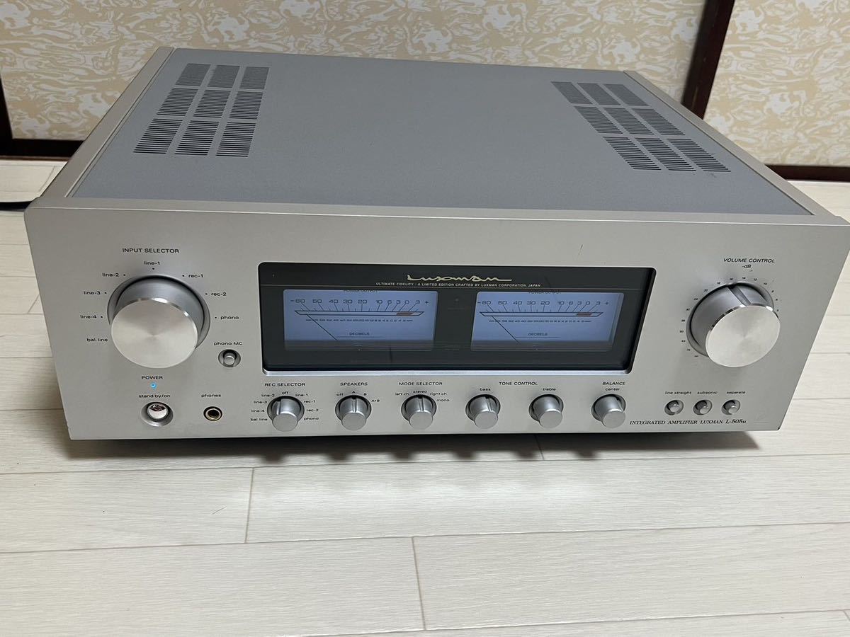 LUXMAN L-505u ラックスマン ラックスマンプリメインアンプ(LUXMAN)｜売買されたオークション情報、yahooの商品情報を ...