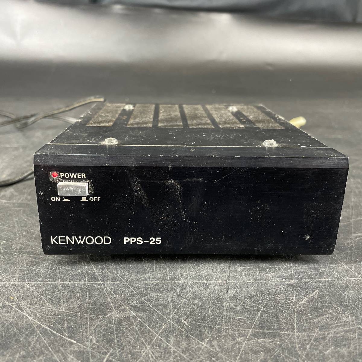 ネ5/ 通電品 ジャンク 動作未確認 KENWOOD PPS-25 DC POWER SUPPLY JAPAN ケンウッド DCパワーサプライ アマチュア無線 直流安定化電源装置(アマチュア ...