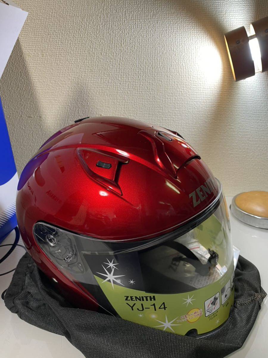 YJ-14 ZENITH L サイズ ヤマハ YAMAHA ジェット ヘルメット(Lサイズ)｜売買されたオークション情報、yahooの商品情報をアーカイブ公開 - オークファン（aucfan.com）