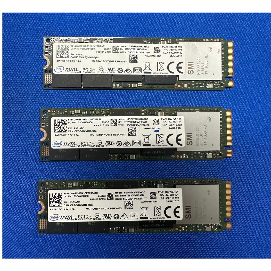 Intel SSDPEKKW256G7 M.2SSD256GB 3枚セット(256GB～)｜売買されたオークション情報、yahooの商品情報を ...