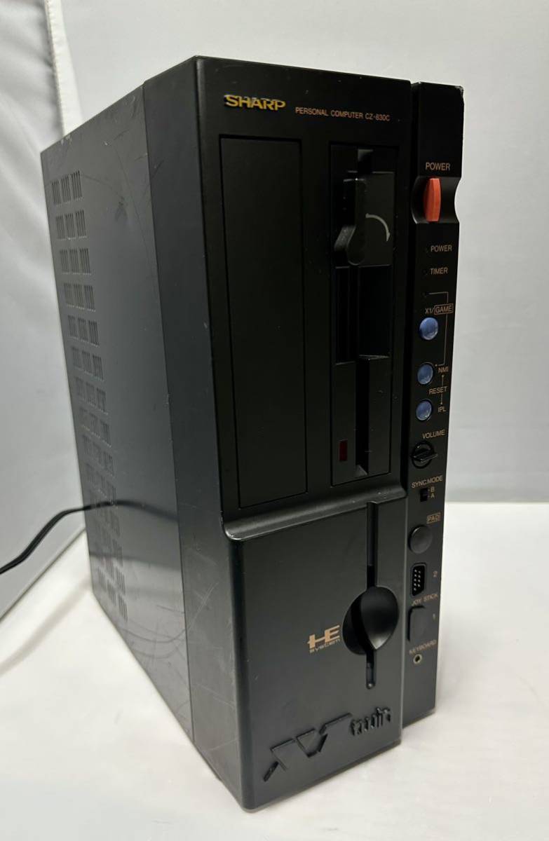SHARP パソコン CZ-830C-BK ジャンク personal computer CZ-830C X1 twin シャープ(パソコン)｜売買されたオークション情報、yahooの商品情報 ...