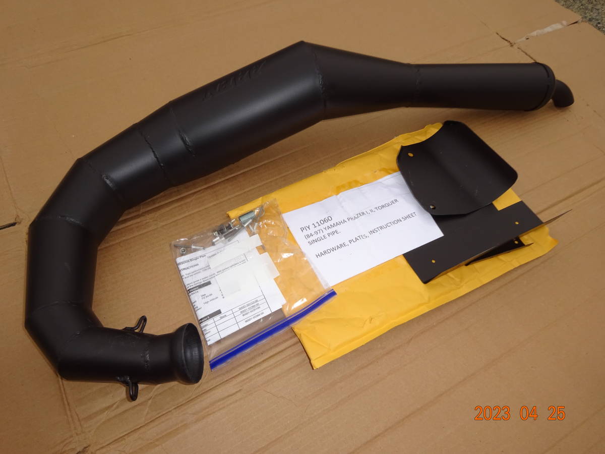 AAEN Performance 1984-1998 PZ480 Single Torquer Muffler 純正品 #PIY-11060 ...