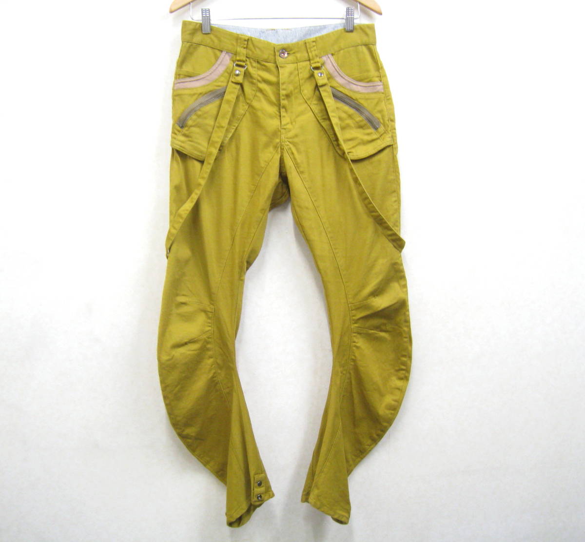 PPFM ペイトンプレイス フォーメン サスペンダー付き バナナレッグ コットンストレッチ パンツ メンズ サイズS(ボトムス)｜売買されたオークション情報、yahooの商品情報をアーカイブ ...