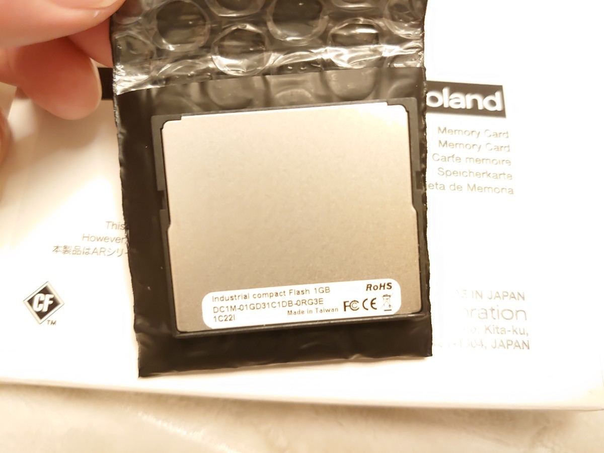 ローランド Roland ARシリーズ用コンパクトフラッシュ メモリーカード 1Gバイト CF-01G(1GB)｜売買されたオークション情報、yahooの商品情報をアーカイブ公開 ...