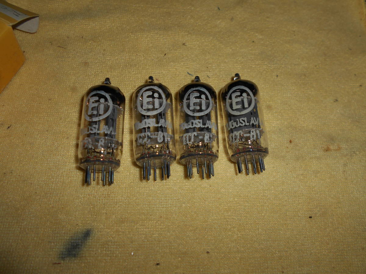 Ei ECC81 12AT7 4本(真空管)｜売買されたオークション情報、yahooの商品情報をアーカイブ公開 - オークファン（aucfan.com）