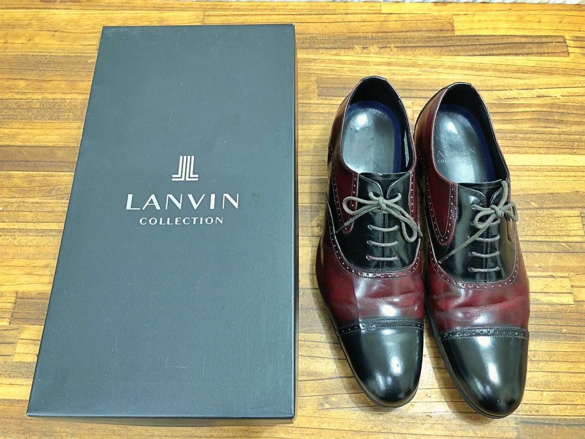 LANVIN 革靴 25.5cm 管FAR(25.5cm)｜売買されたオークション情報、yahooの商品情報をアーカイブ公開 - オークファン（aucfan.com）
