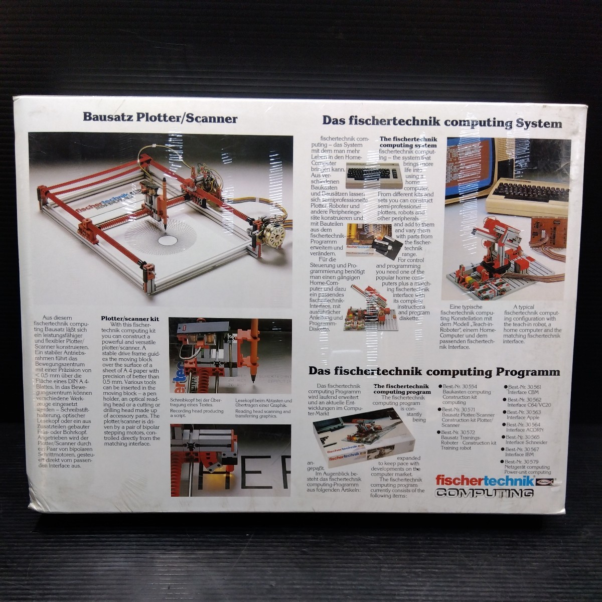 品 fischer technik/フィッシャーテクニック COMPUTINGシリーズ プロッター/スキャナー Bausatz Plotter ...