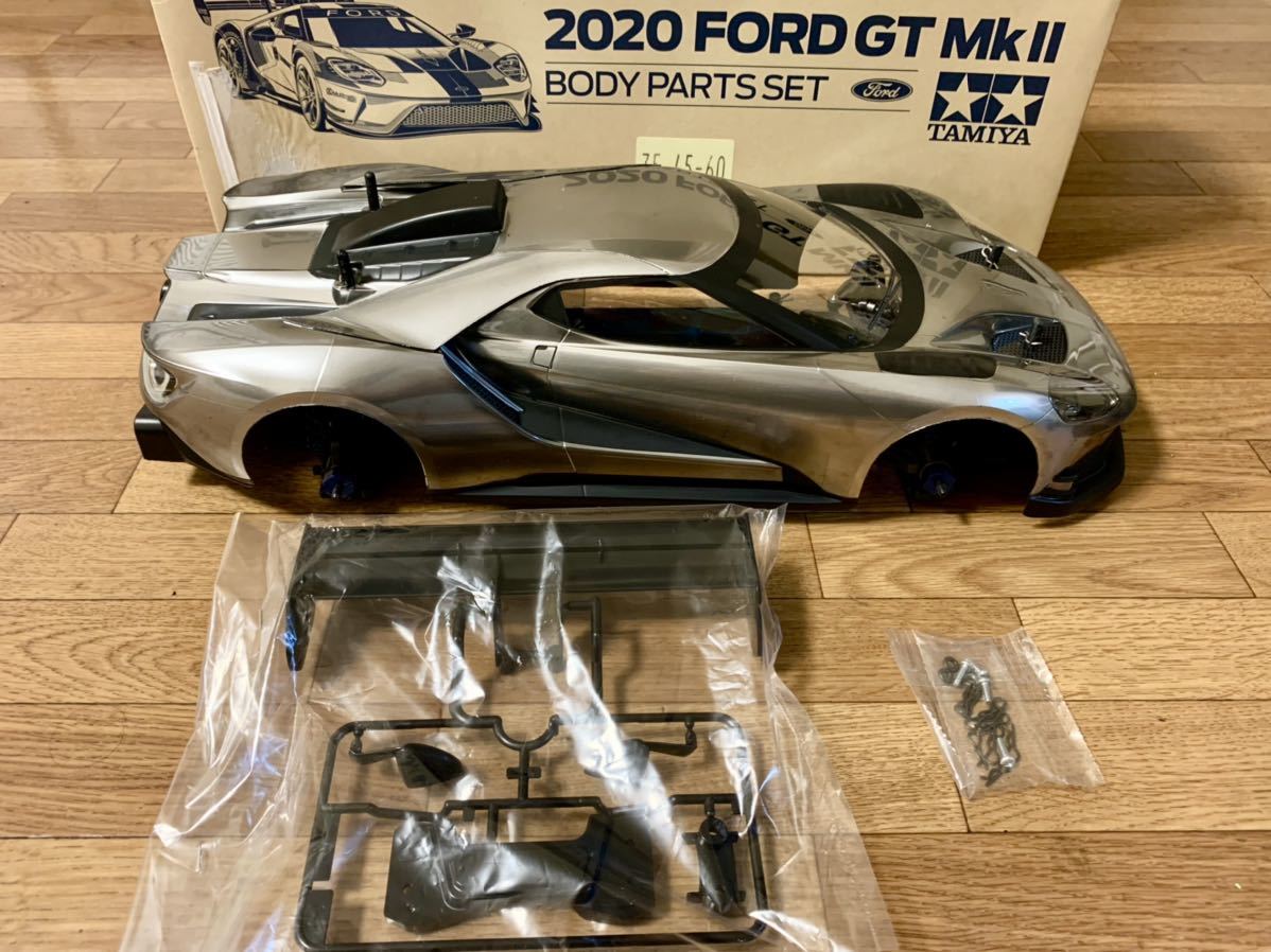 アソシエイテッド RC10TC3 シャーシに 2020 FORD GT MK2 ボディー装着 ロード もドリフト用にも使えます(パーツ)｜売買 ...
