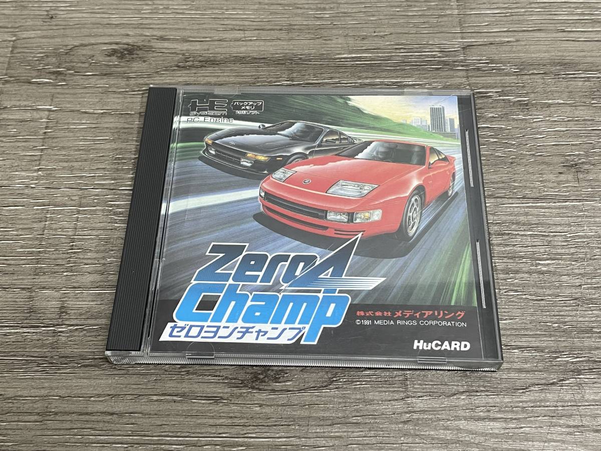 PCEngine ゼロヨンチャンプ PC Engine ソフト HuCARD PC エンジン NEC ZERO4 Champ(スポーツ、その他 ...