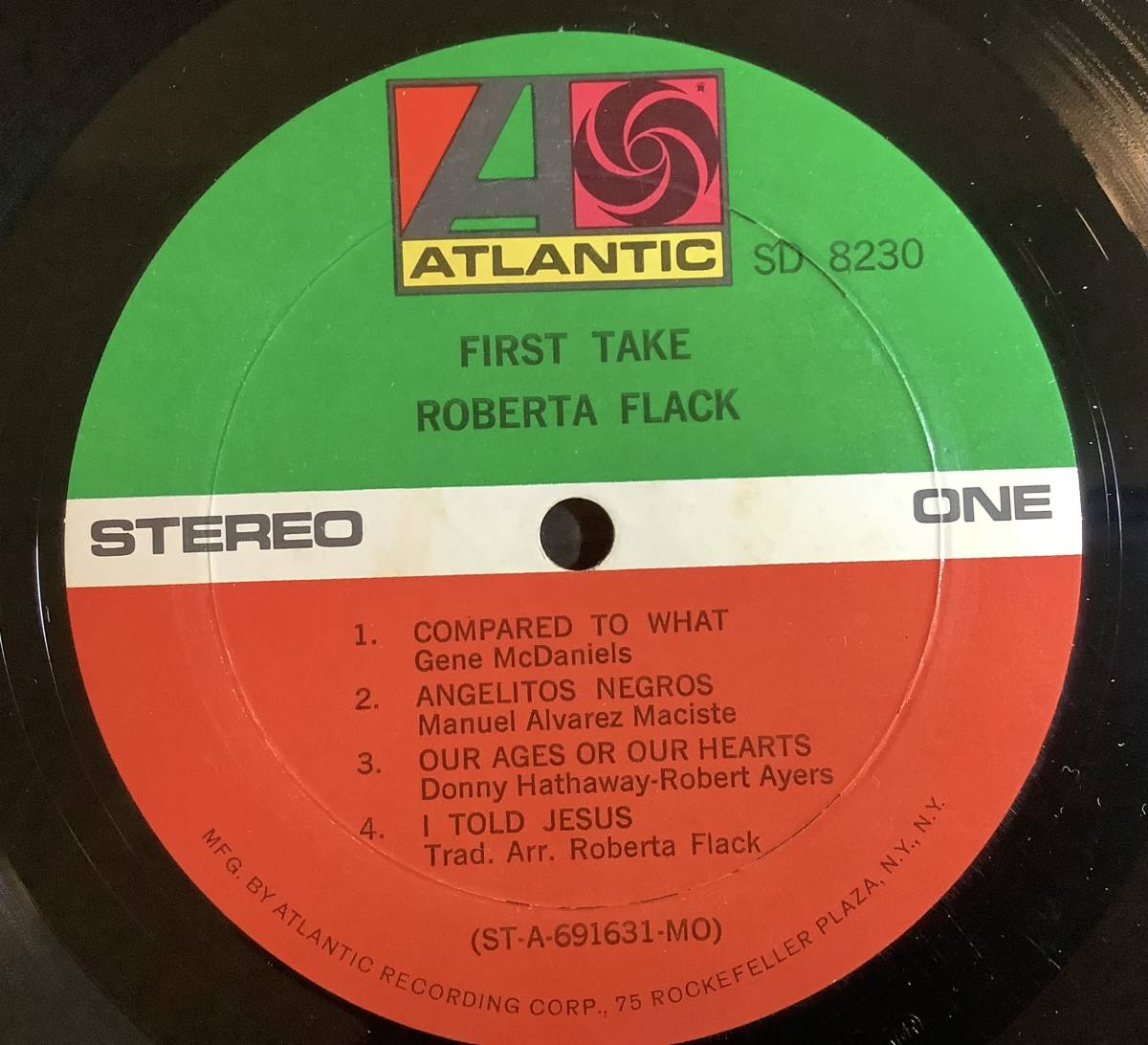 1969 US Original Roberta Flack - First Take LP 全米1位 The First Time Ever ...