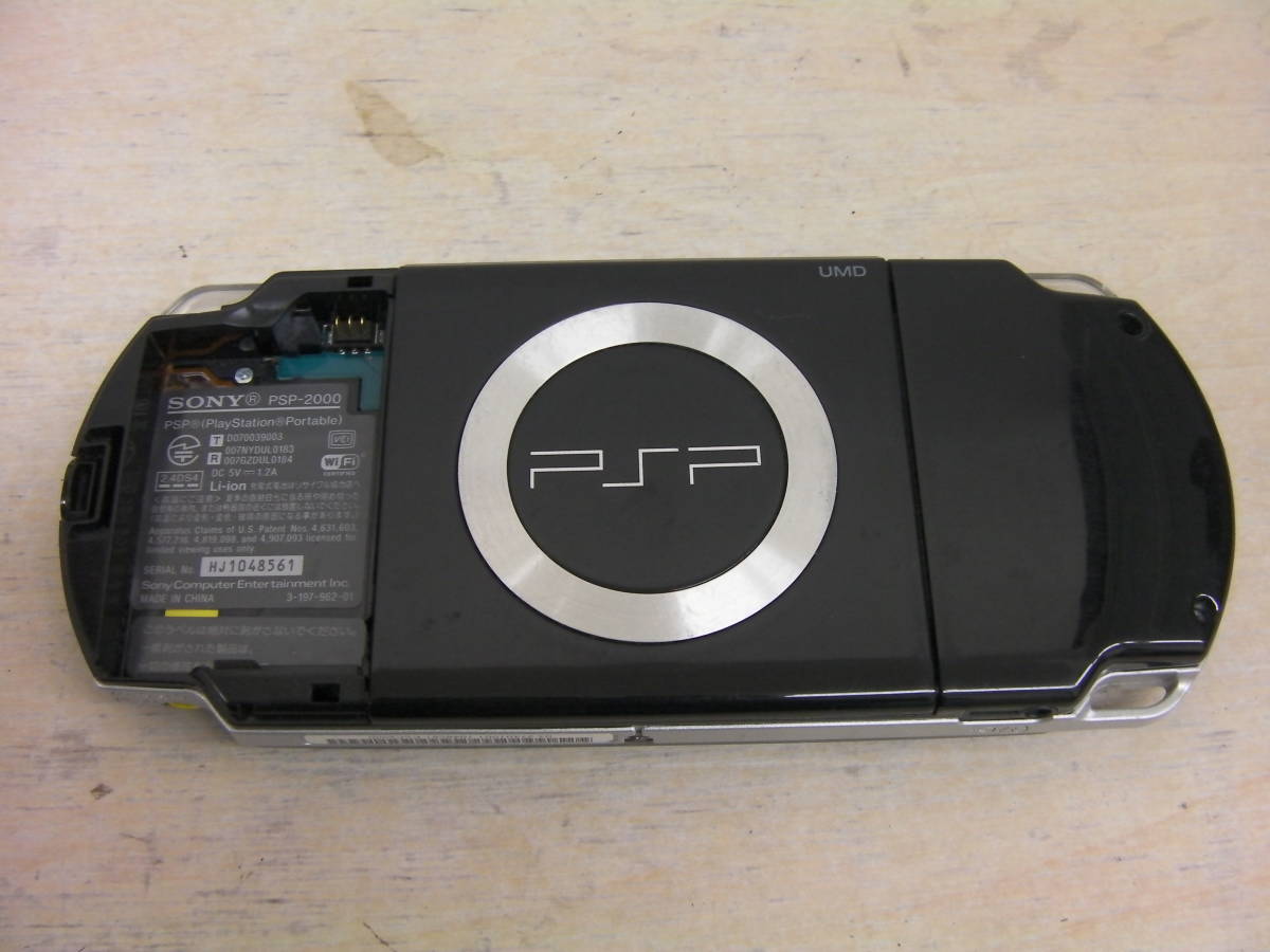 SONY ソニー PSP-2000 本体のみ 通電ゲームOK 黒 ブラック(PSP2000シリーズ)｜売買されたオークション情報、yahooの商品情報をアーカイブ公開 - オークファン ...