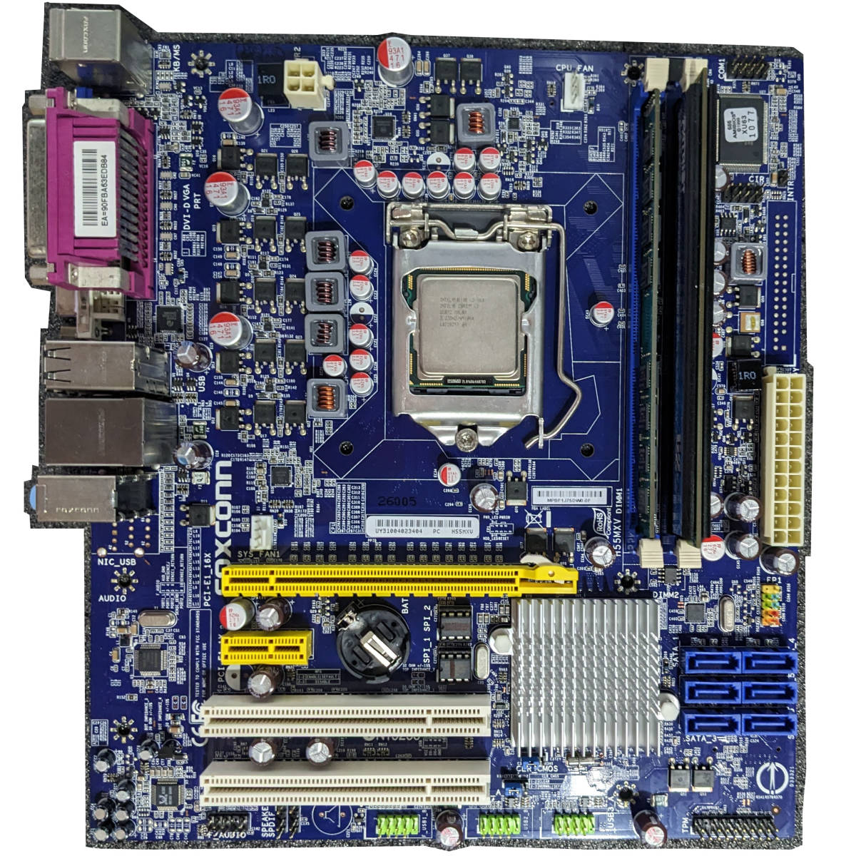 Foxconn H55MXV + CPU i3 メモリ 8GB セット LGA1156 H55 ピン折れあり(その他)｜売買されたオークション ...
